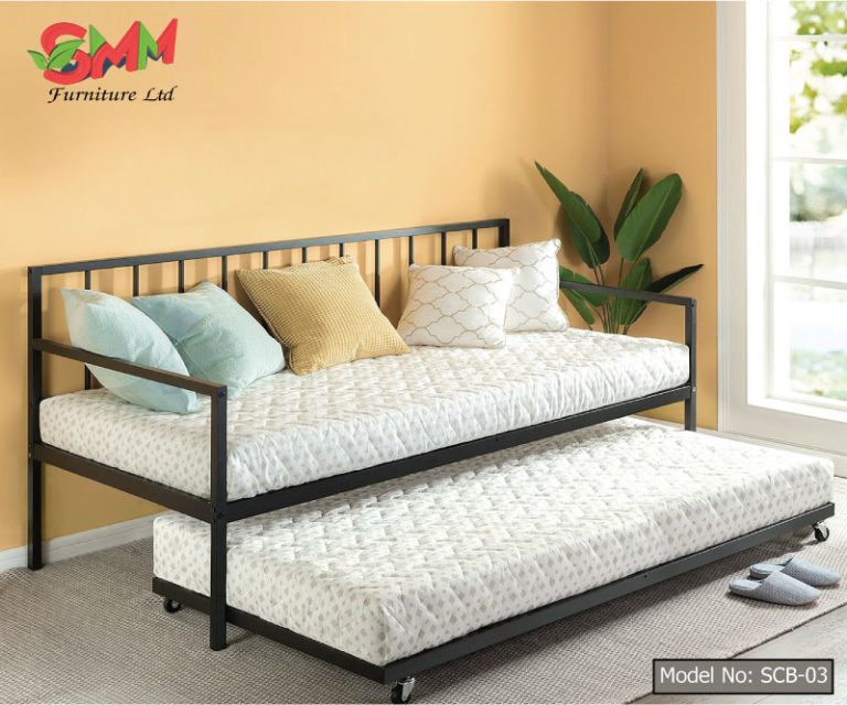 Modern Steel Sofa Cum Bed - SMM Furniture Ltd