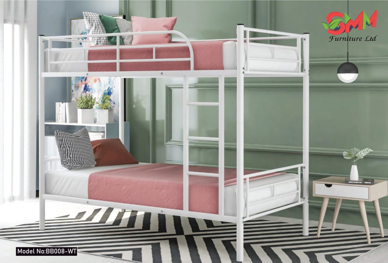 Modern Space Saving Bunk Bed | SBB017B || SMM Furniture Ltd