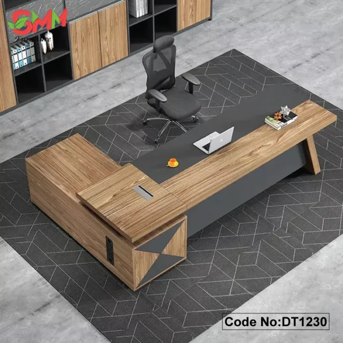 Professional Office Director Table with Classy Finish | DT1230 - SMM ...