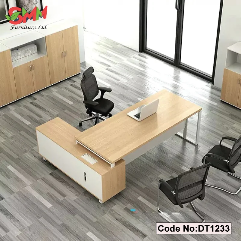 Luxury & Premium Office Director Table for Leaders | DT1233 - SMM ...