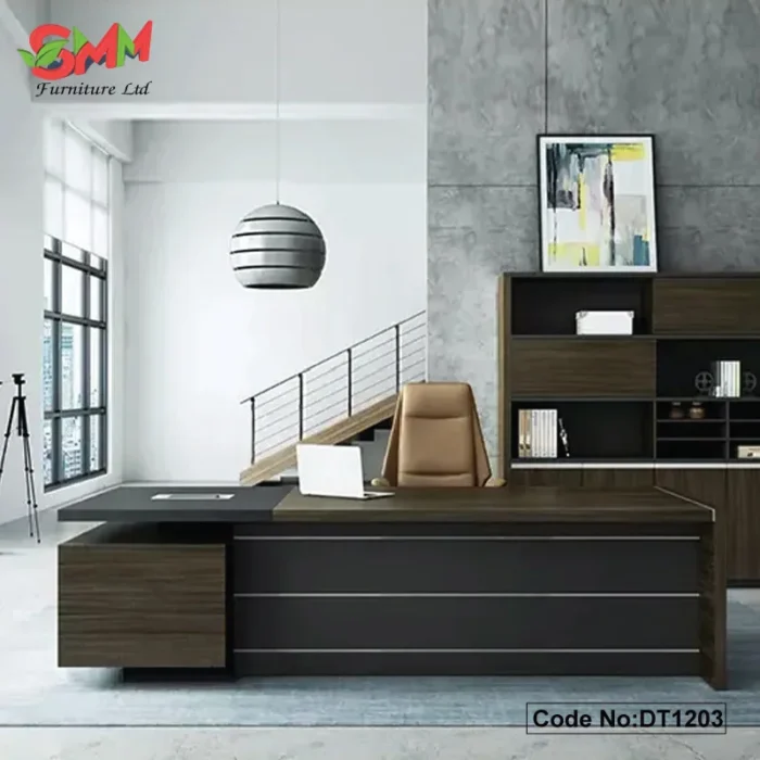 Luxury Office Director Table | DT1203 - SMM Furniture Ltd
