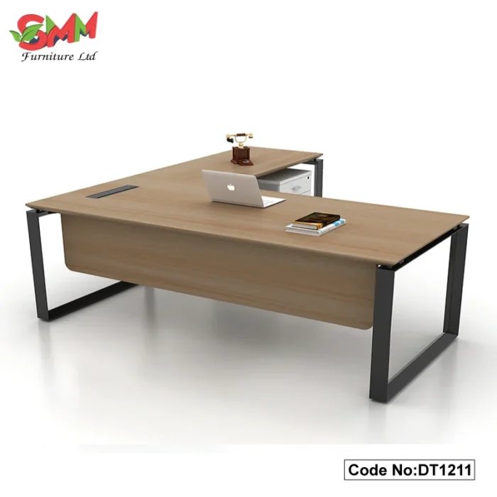 Custom Office Director Table for Professionals | DT1211 - SMM Furniture Ltd