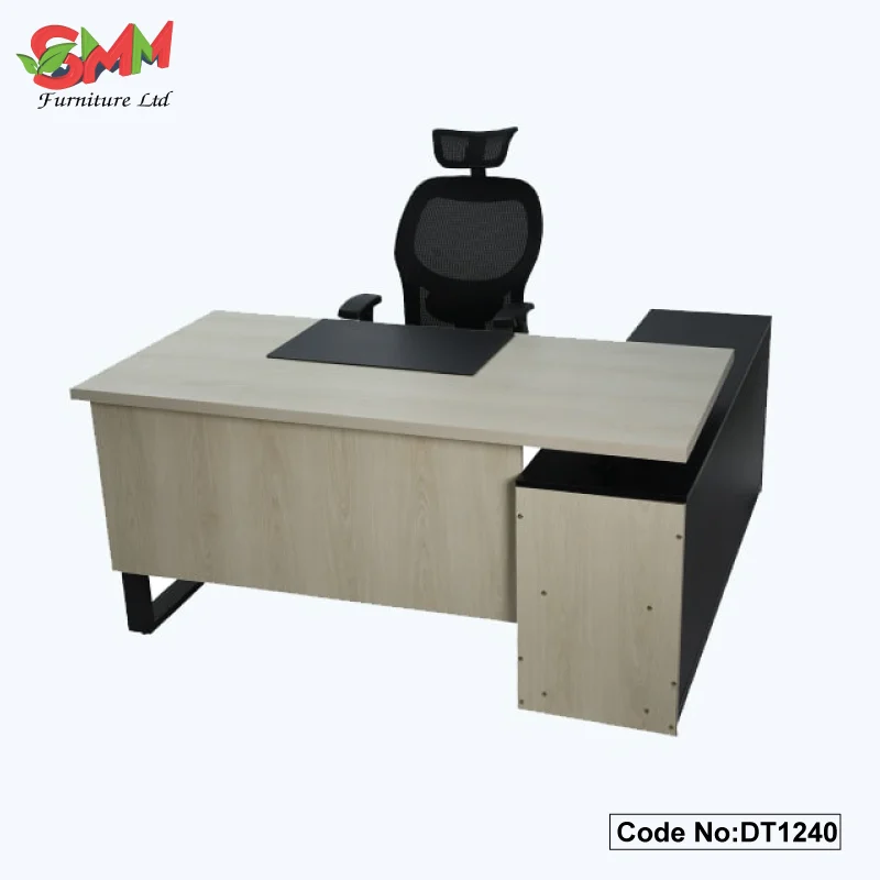 Top Quality Office Director Table with Storage | DT1240 - SMM Furniture Ltd